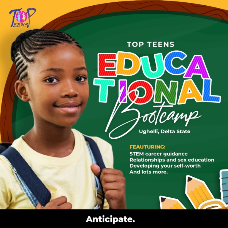 Apply for Top Teens Educational Boot-Camp – Teens Meet Outreach